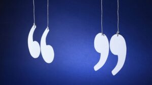 Comillas [ " " ] – Usos, ejemplos y reglas